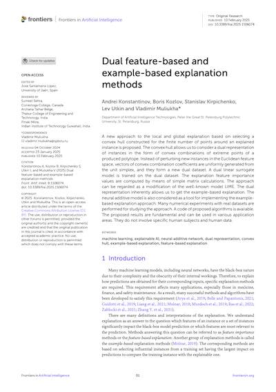Dual Feature Based And Example Based Explanation Methods 6058